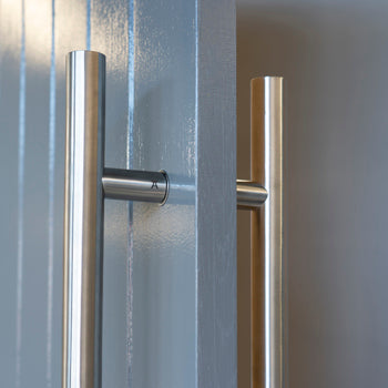 How to Fit T Bar Pull Handles to a Door (Back to Back Fixings) – Hand ...