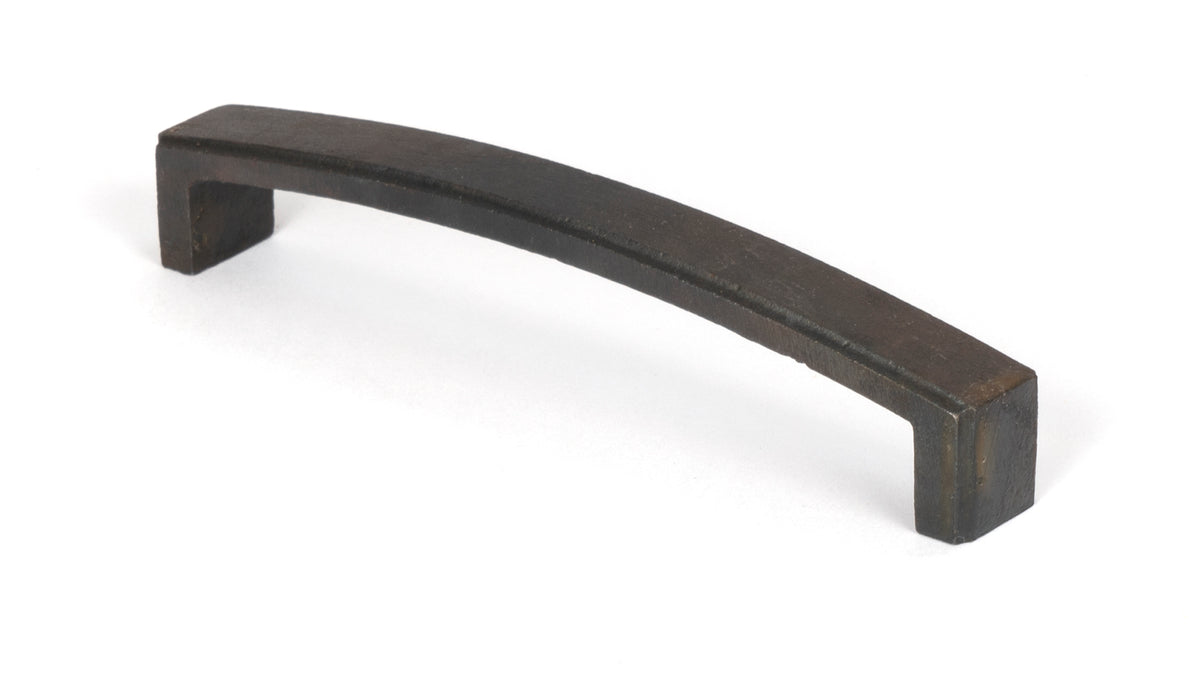 Ribbed Pull Handle | From The Anvil – Hand Forged